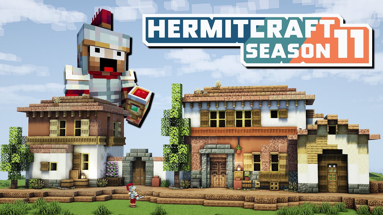 Hermitcraft 11: Ep.1 - Building Ancient Rome! - YouTube