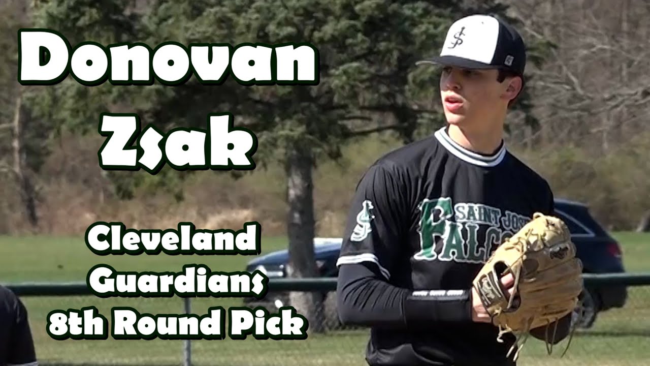 Donovan Zsak | St. Joe Metuchen | 8th Round Pick by Cleveland Guardians ...