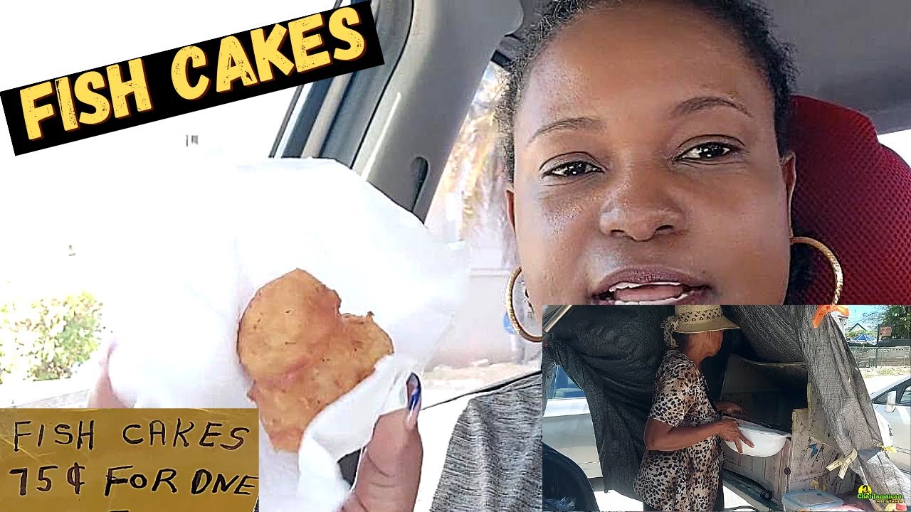 BARBADOS STREET FOOD TASTE - FISH CAKES - YouTube