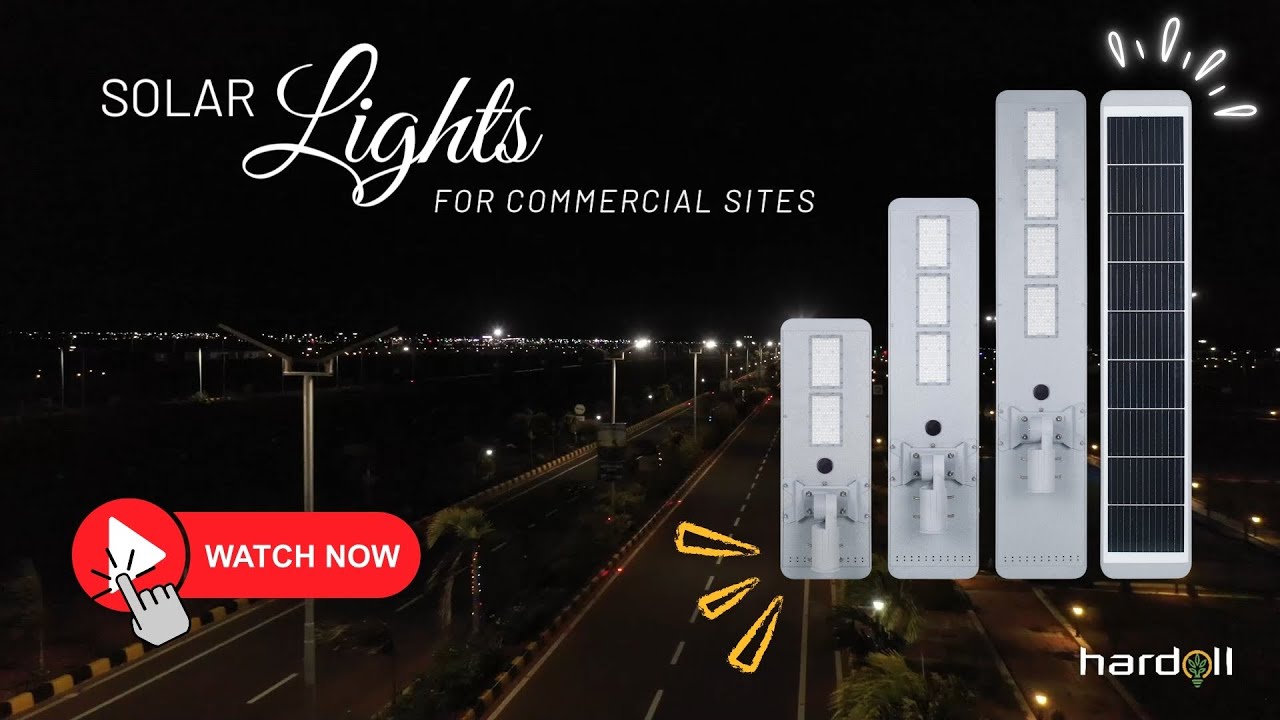 Illuminate Your Garden with Hardoll All-in-One Solar Street Light ...