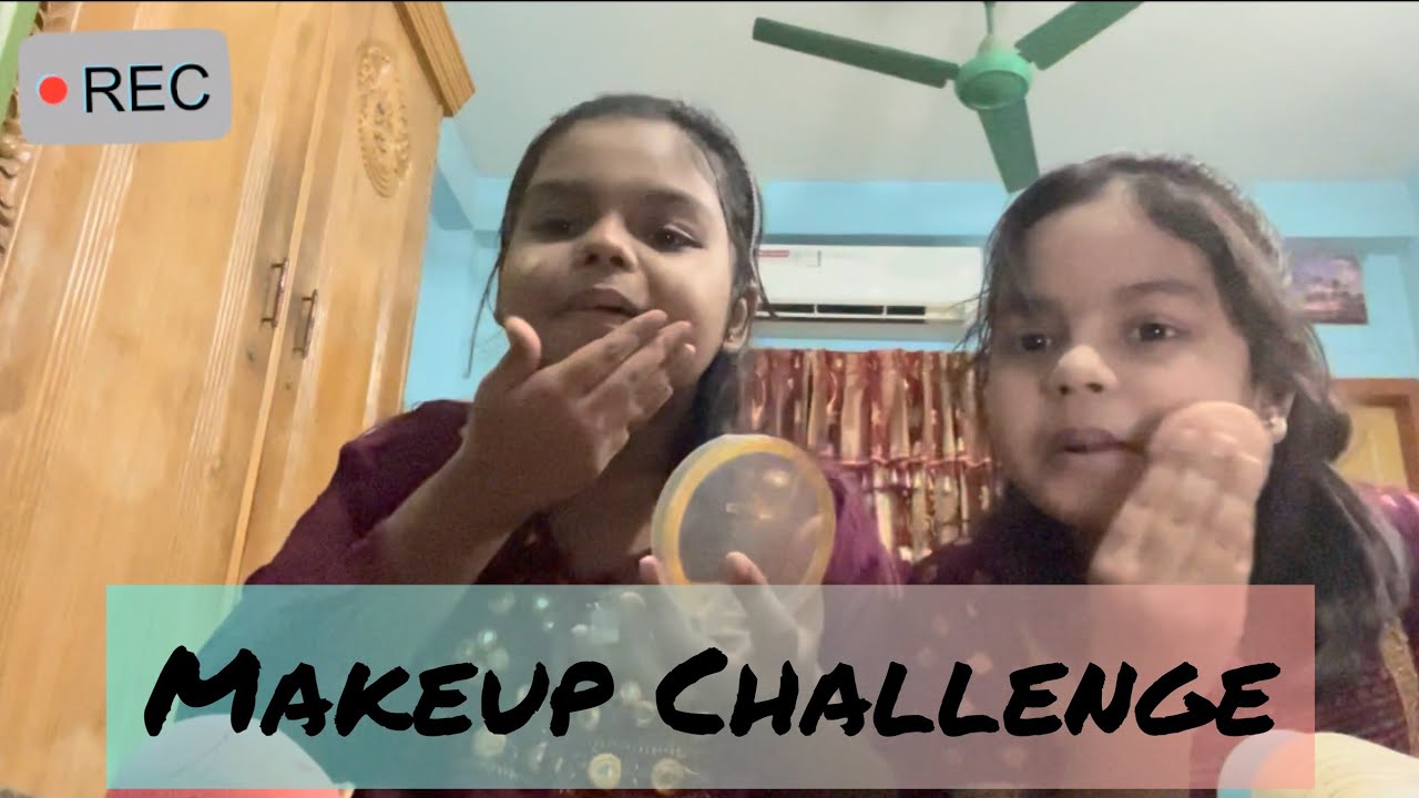 2 Minute Makeup Challenge | Challenge Video - YouTube