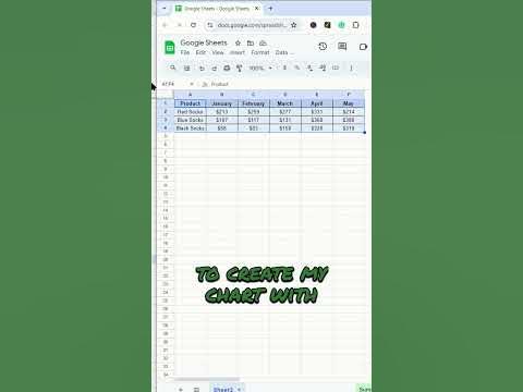 How to Create a Line Graph in Google Sheets - YouTube