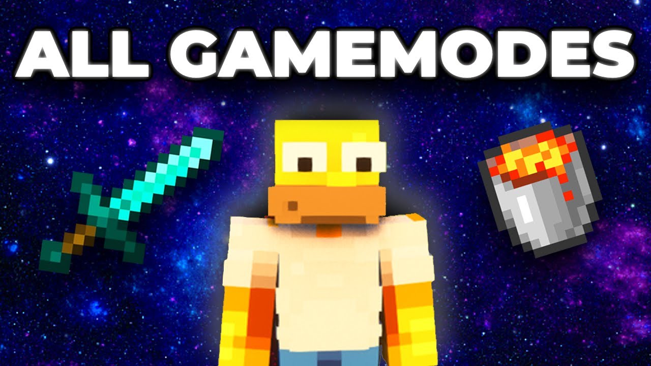 THE MASTER OF ALL GAMEMODES | Minecraft Montage - YouTube