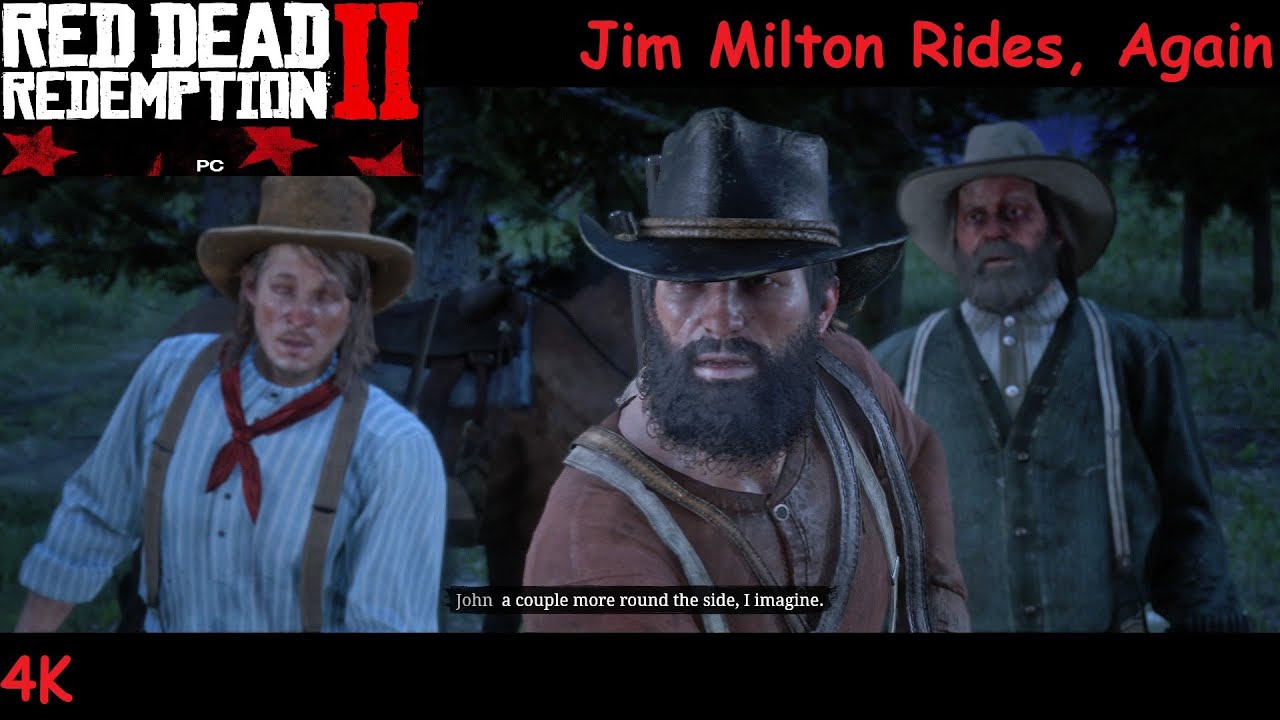 Red Dead Redemption 2 PC Gameplay #Epilogue Part 1-Pronghorn Ranch(Jim ...