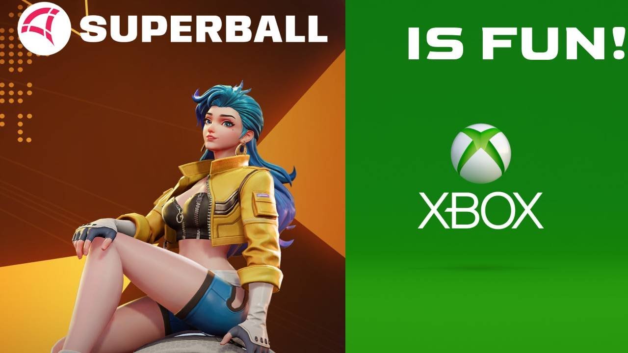 SUPERBALL is really fun - First Look Xbox ft @BrokeFiction23 - YouTube