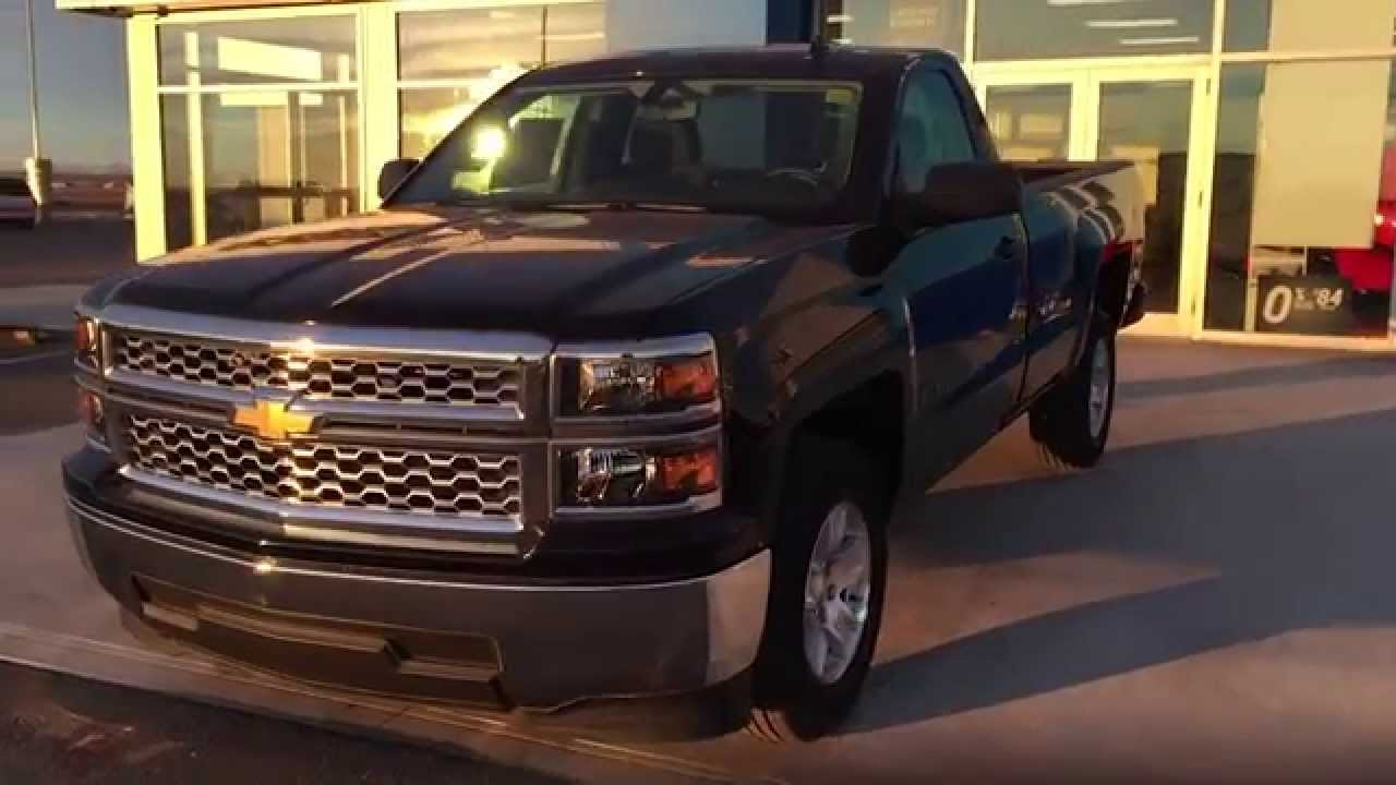 Black 2014 Chevrolet Silverado 1500 2WD Reg Cab Long Box LT at Scougall ...