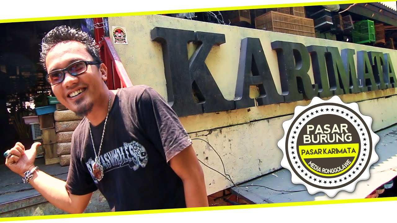 JALAN JALAN Ke Pasar Burung Karimata Semarang - YouTube