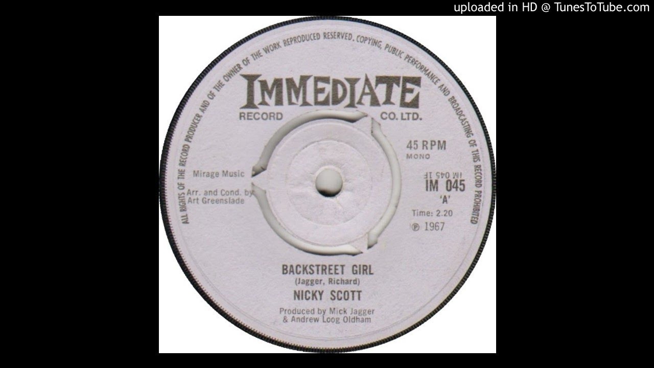 02 Backstreet Girl-Nicky Scott - YouTube