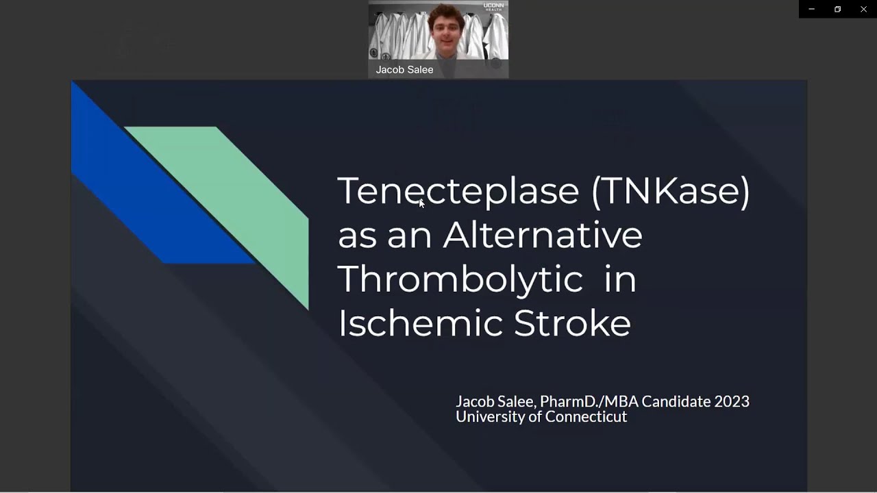 Management of Acute Ischemic Stroke: tPA vs. TNKase - UConn Student ...