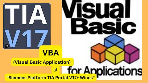 VBA (Visual Basic Scripting ) ,TIA portal V17+ Wincc || All Tutorial || From Scratch - YouTube