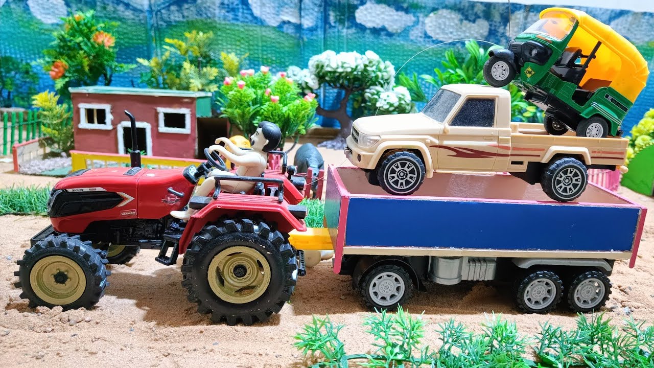 Top diy tractor making mini transporting animals for zoo diy animal ...