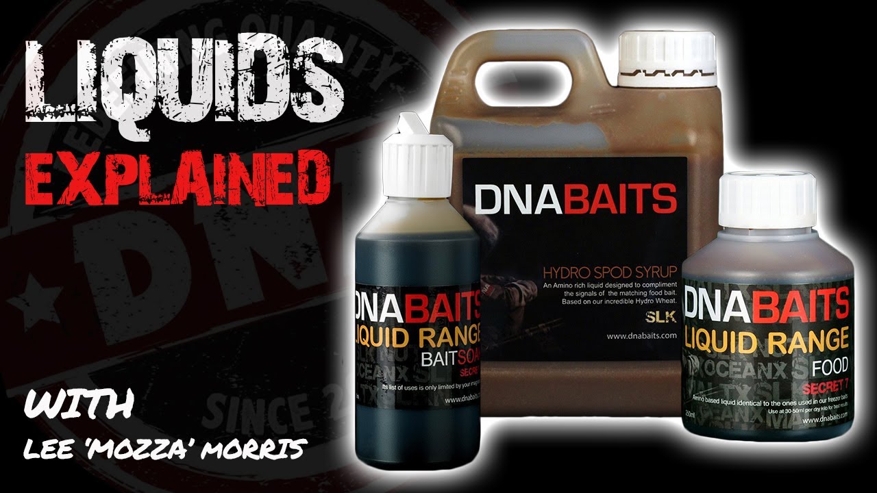***CARP FISHING*** DNA LIQUIDS EXPLAINED WITH LEE MORRIS - DNA BAITS ...