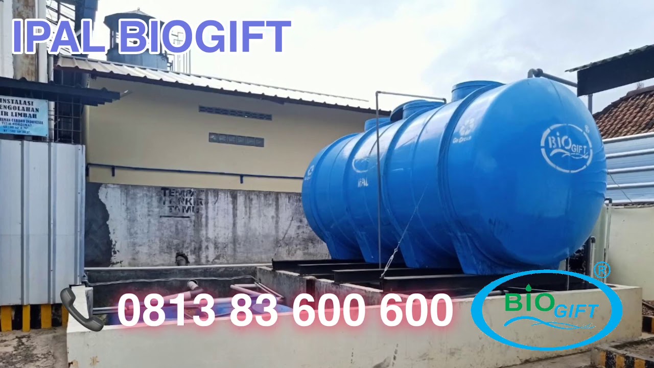 ipal biogift, ipal komunal, pengolahan limbah cair, ipal domestik, stp ...