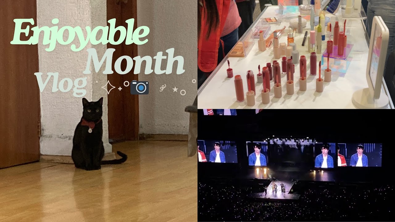 Enjoyable month vlog | ¿What’s 흥? ༘ ⋆｡˚ - YouTube