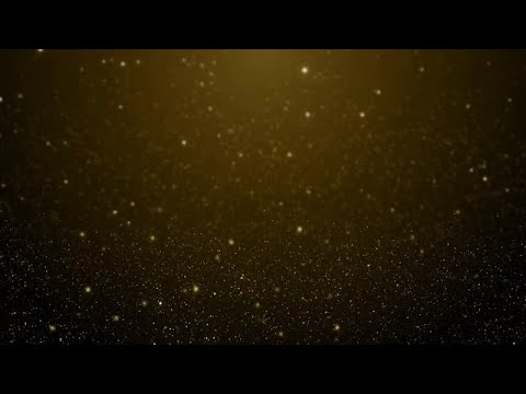 Gold Particles Floating Background Loop Stock Motion Graphics - YouTube