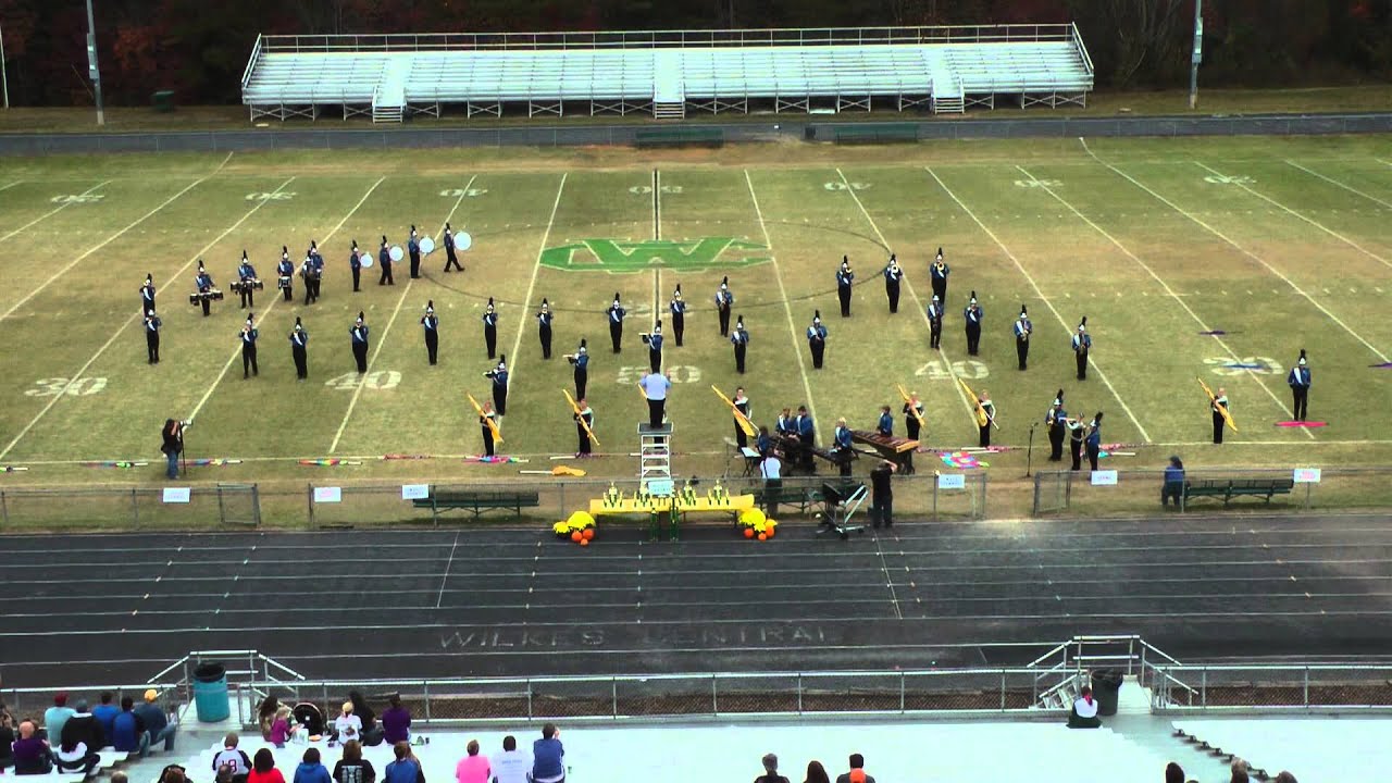 North Surry Marching Band 2012 - "Summer Nights" - YouTube