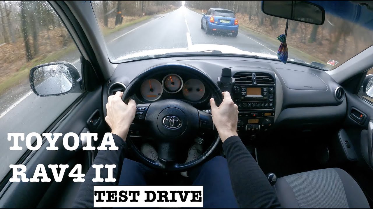 2005 Toyota RAV4 II 2.0 116HP | POV Test Drive | 0-100 | Review ...
