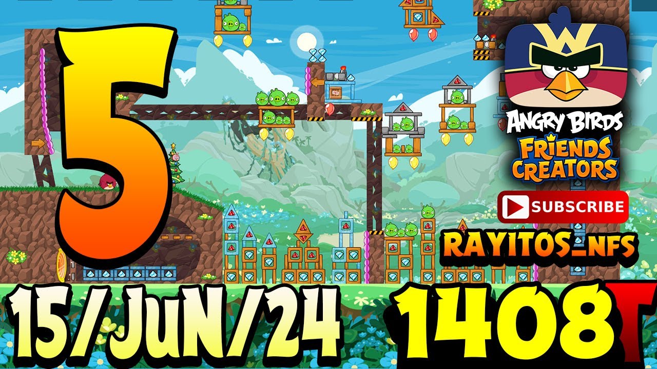Angry Birds Friends Level 5 Tournament 1408 Highscore POWER-UP ...