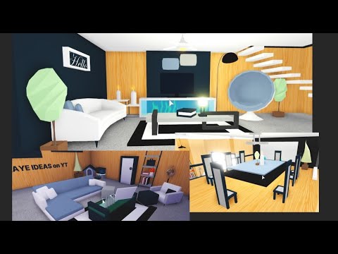 (NEW!)ADOPT ME! MODERN PARTY HOUSE TOUR| KAYE IDEAS