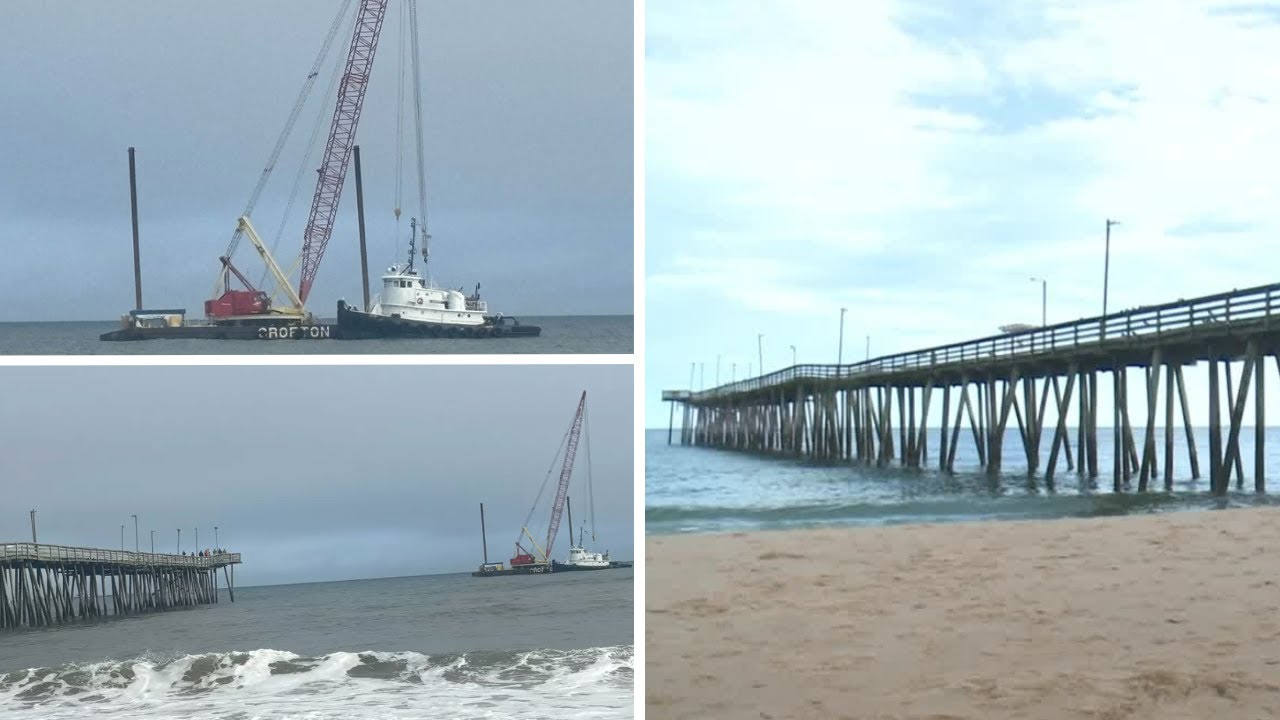 Recovery for car that drove off Virginia Beach pier called off over ...
