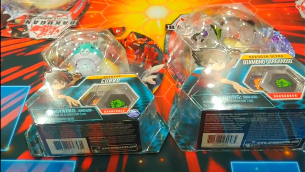 (CLOSED) BAKUGAN BATTLE PLANET HAOS CUBBO AND DIAMOND GARGANOID ULTRA ...