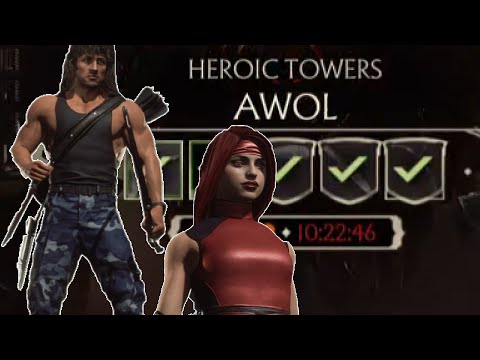 MK11 Klassic Skarlet Bundle + New Rambo Tower for 1/10