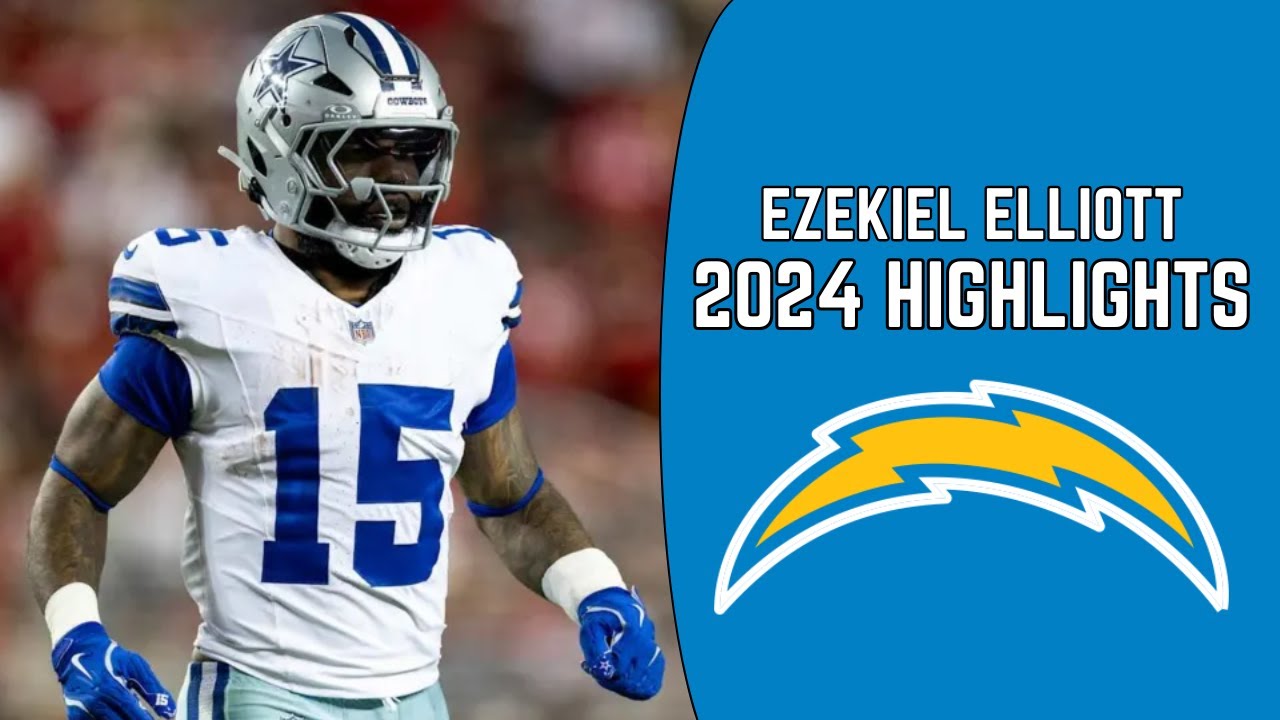 Ezekiel Elliott 2024 Highlights🔥 | Welcome to the Chargers - YouTube