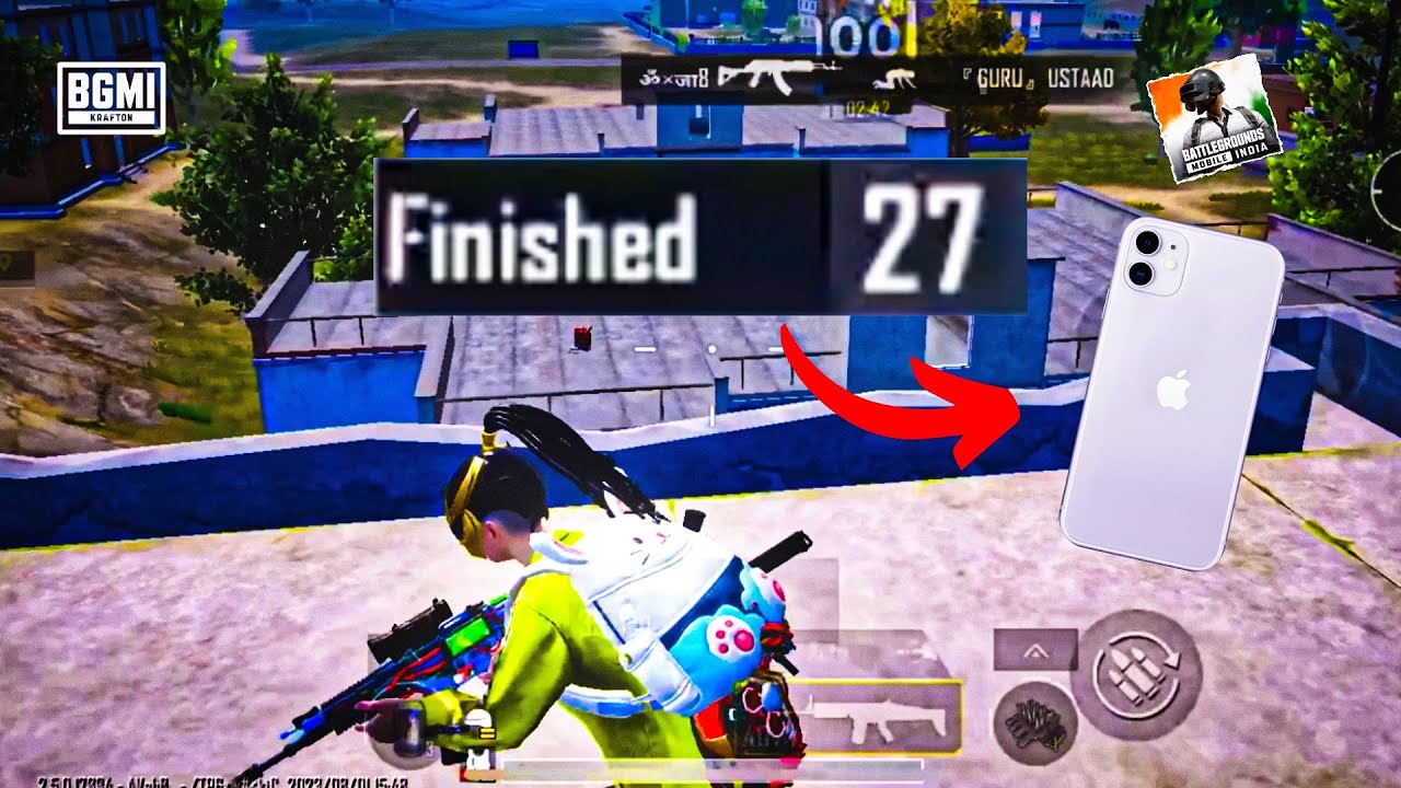 Solo Vs Squad Bgmi Gameplay Iphone 11 Bgmi Test 5 Fingers Gyroscope Bgmi Gameplay Youtube