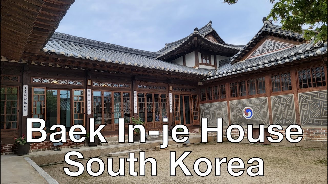 Baek In-je House | Seoul, South Korea | 백인제 가옥 - YouTube
