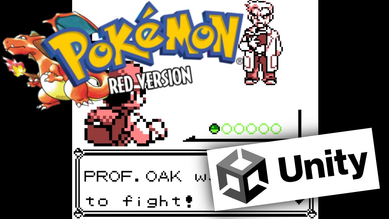 Pokemon Red in Unity Part 4 - Battle Intro - YouTube