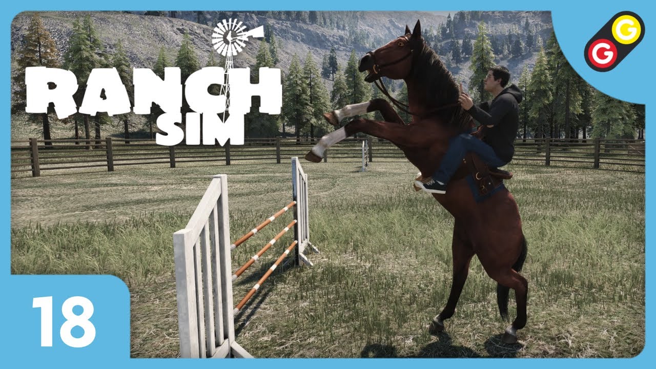 Ranch Simulator #18 On achète enfin des chevaux ! [FR] - YouTube