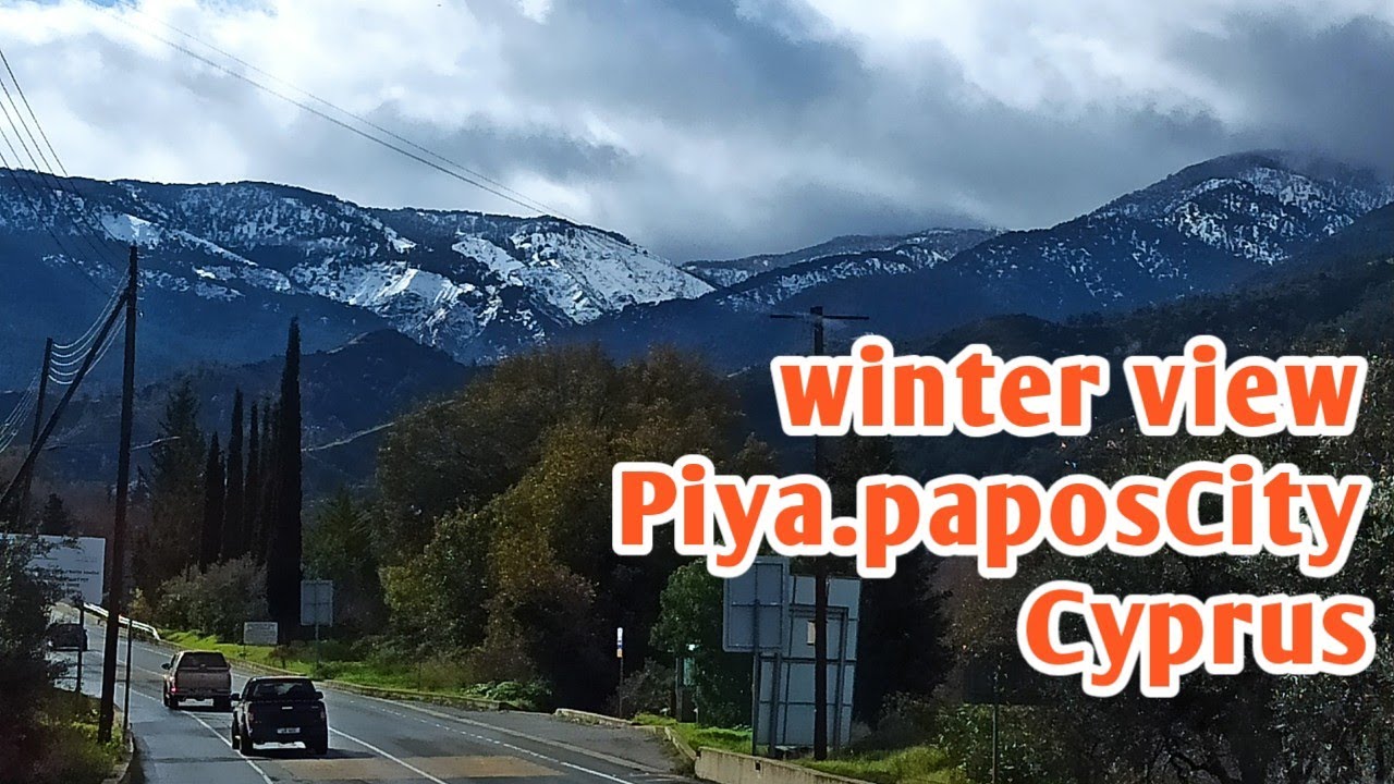Winter view. Cyprus Piya paposh City - YouTube