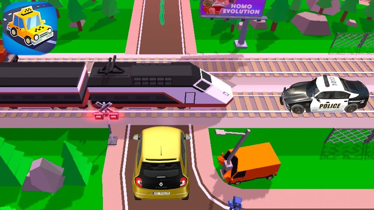 Taxi Run Crazy Driver Gameplay Android Mobile Game Police Involved ...