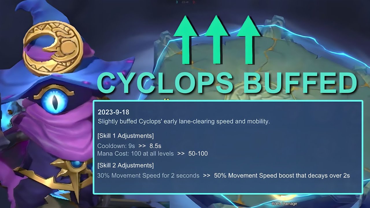 THANK YOU!! MOONTON FOR THIS NEW CYCLOPS BUFFED! 🔥 - YouTube