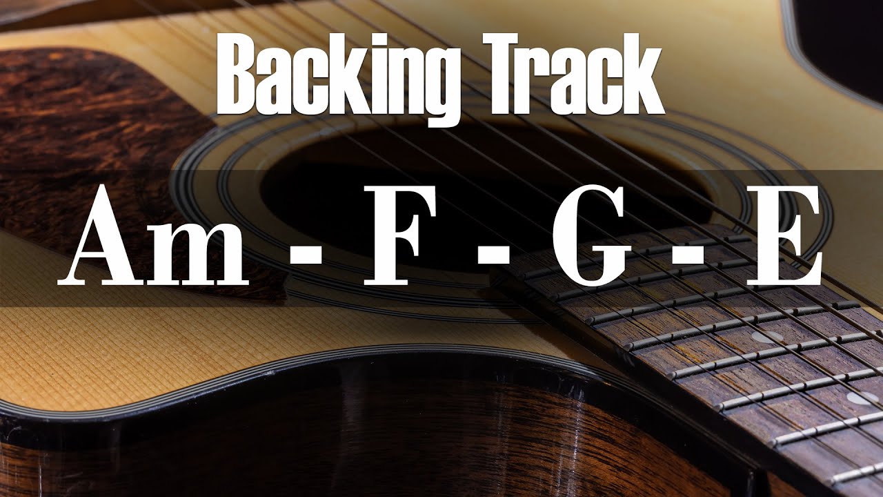 Guitar Backing Track A minor | Am Pentatonic Scale Backing Track - YouTube