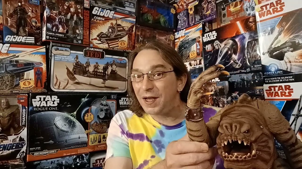 Star Wars Rancor and Luke Skywalker Power of the Force Unboxing - YouTube