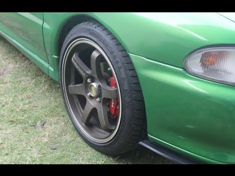 Volk Rays te37 di Evo 3 / Volk Racing Evo 3 - YouTube