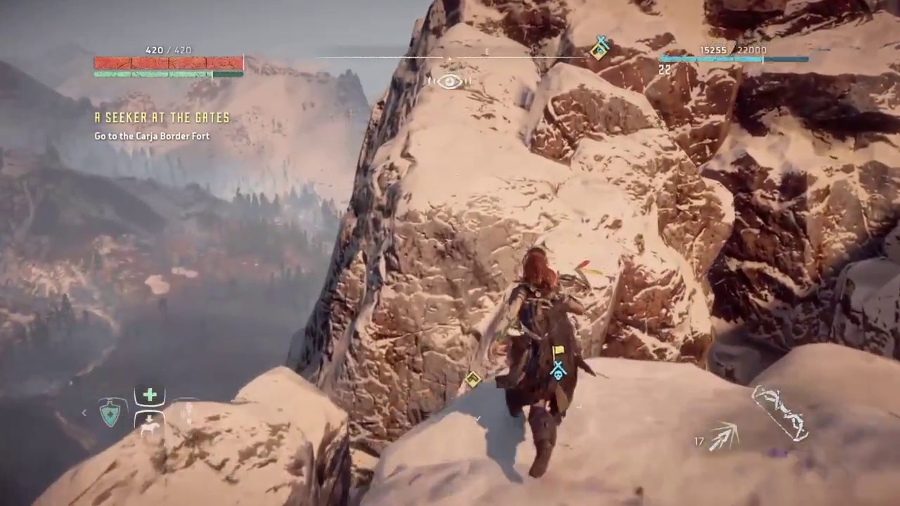 Horizon: Zero Dawn, Mountain Climb - YouTube