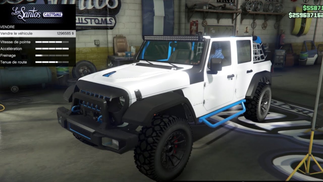 GTA 5 - CANIS TERMINUS CUSTOMISATION + gameplay ( Jeep Wrangler) - YouTube