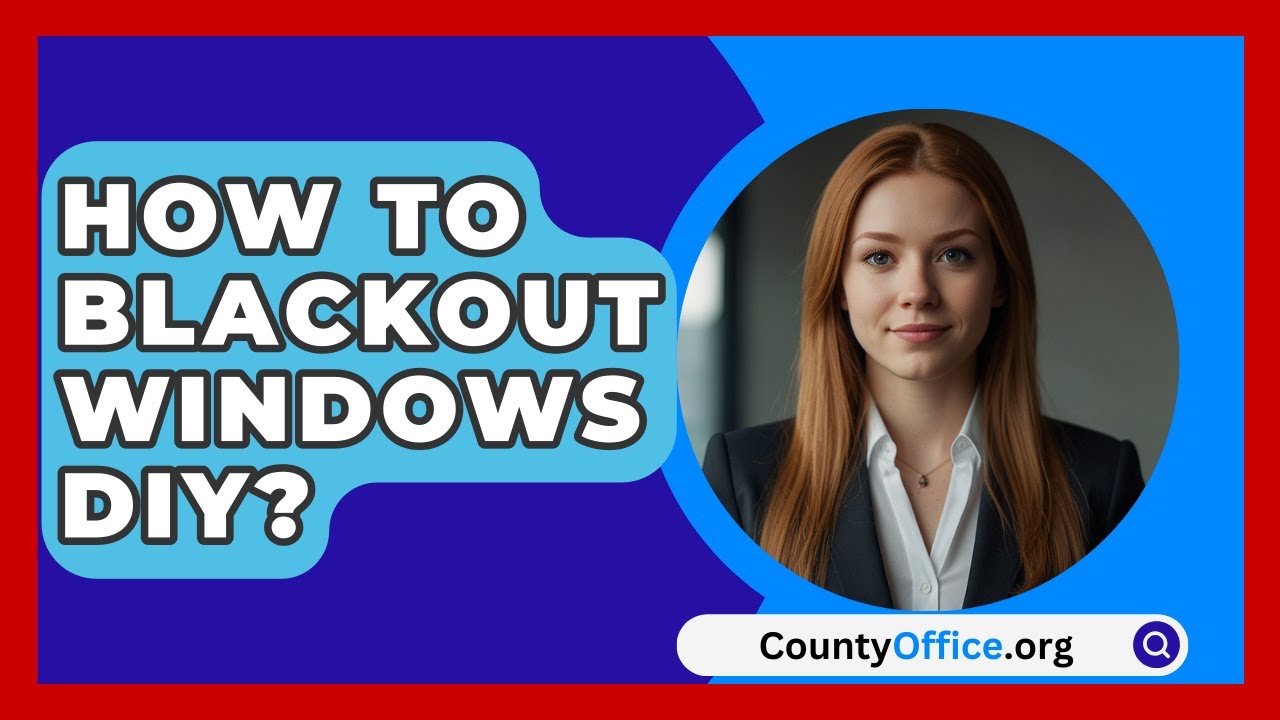 How To Blackout Windows DIY? - CountyOffice.org - YouTube