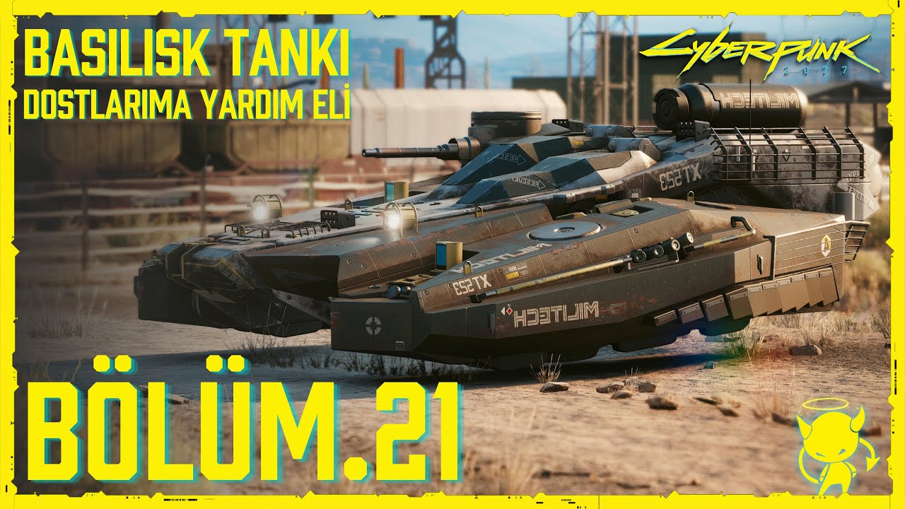 CYBERPUNK 2077 | #21 - MILITECH BASILISK TANKI | 2K/RTX/Ultra GPX - YouTube