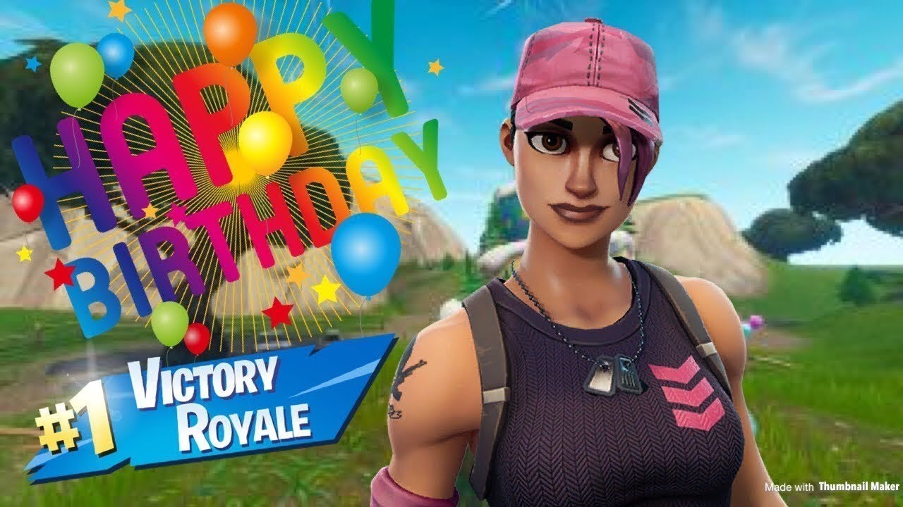 Happy Birthday To Me With Friends [FORTNITE] - YouTube