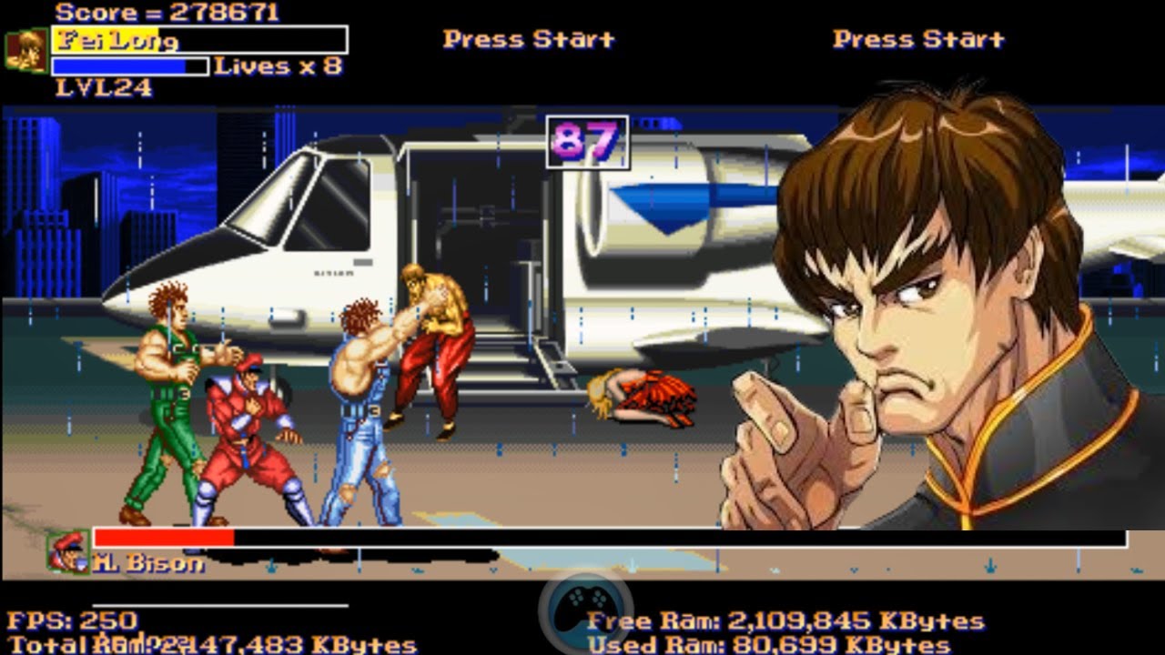 Super Final Fight ´-GOLD PLUS- FeiLong Playthrough Part 02/02 - YouTube