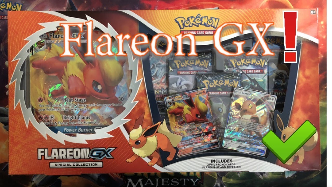 FLAREON GX SPECIAL COLLECTION BOX OPENING - YouTube