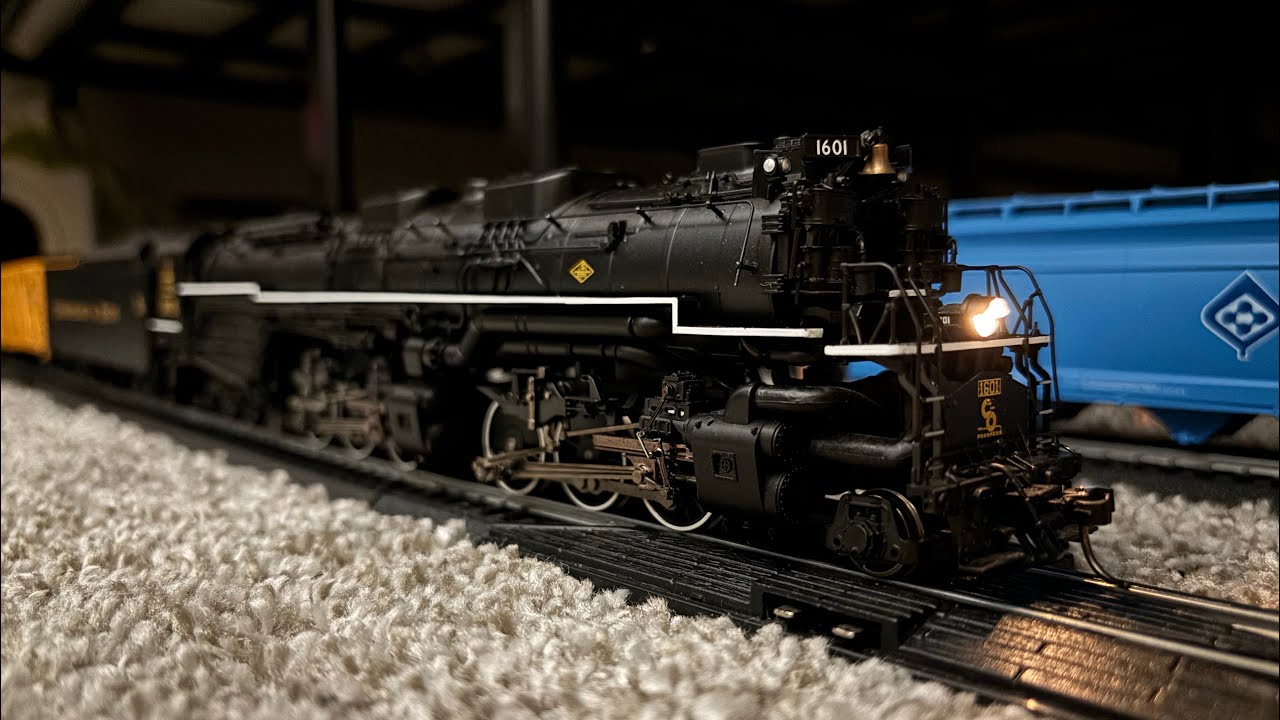 Rivarossi Allegheny 2-6-6-6 H-8 Class C&O 1601 with DCC & Sound 2024 ...