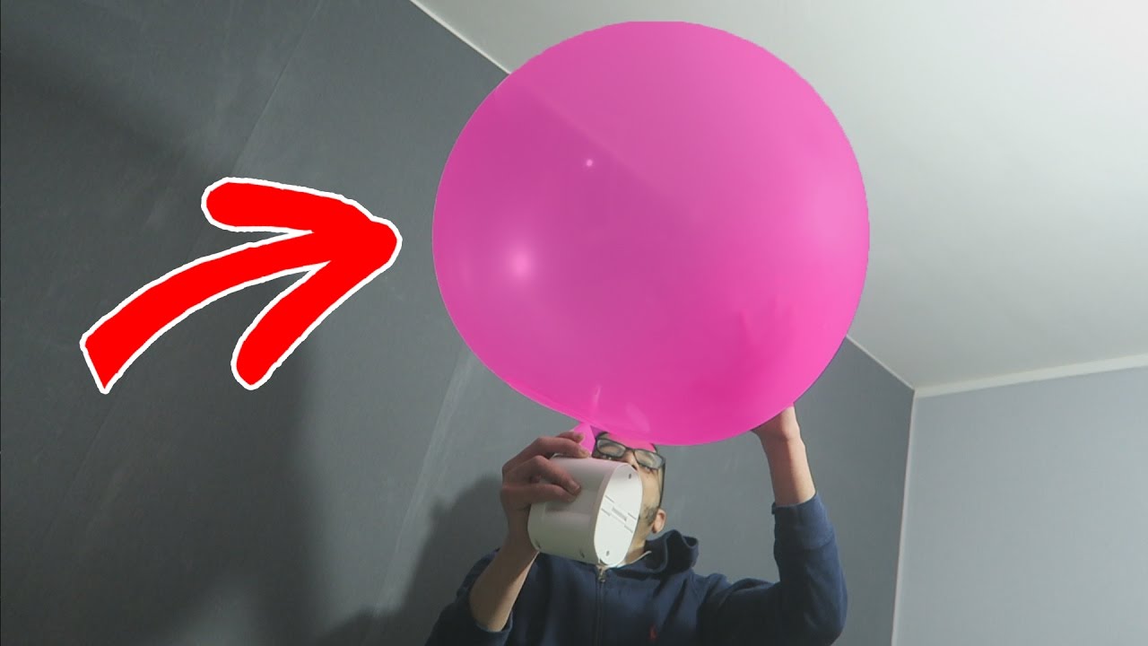 EXPLOSER UN ÉNORME BALLON DE 1 MÈTRE ft Unwin (expérience) - YouTube
