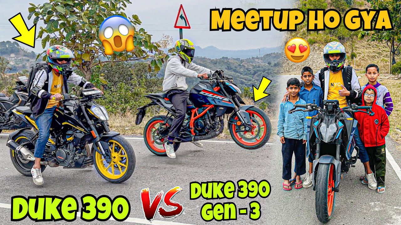 DUKE 390 VS DUKE 390 2024 Drag Race 😰 Who will win 🤔 - YouTube