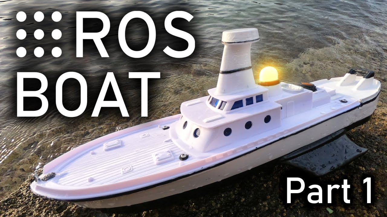 Tuna - ROS Autonomous Boat Prototype - YouTube
