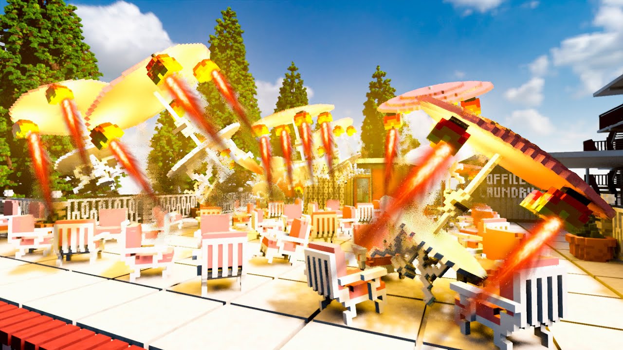 Fun with Rocket boosters in Teardown Mods - YouTube