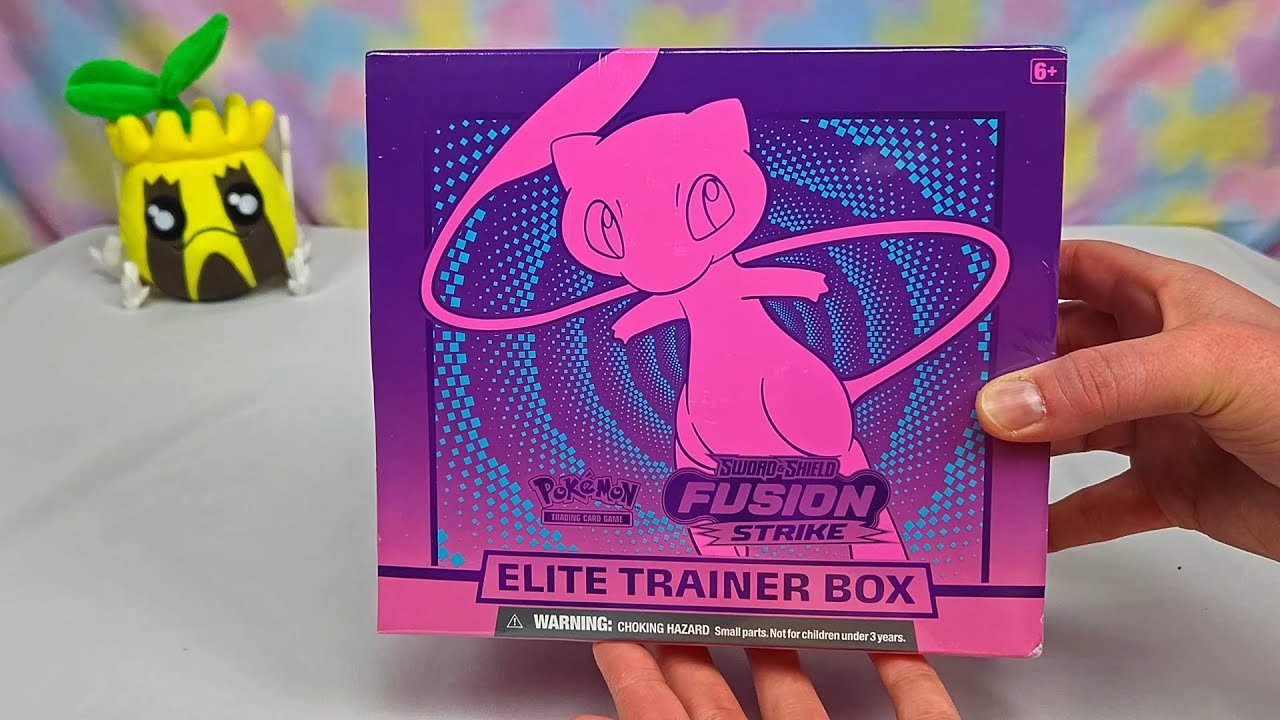 Opening Pokemon Fusion Strike ETB | Elite Trainer Box (Mew) | Pokemon ...
